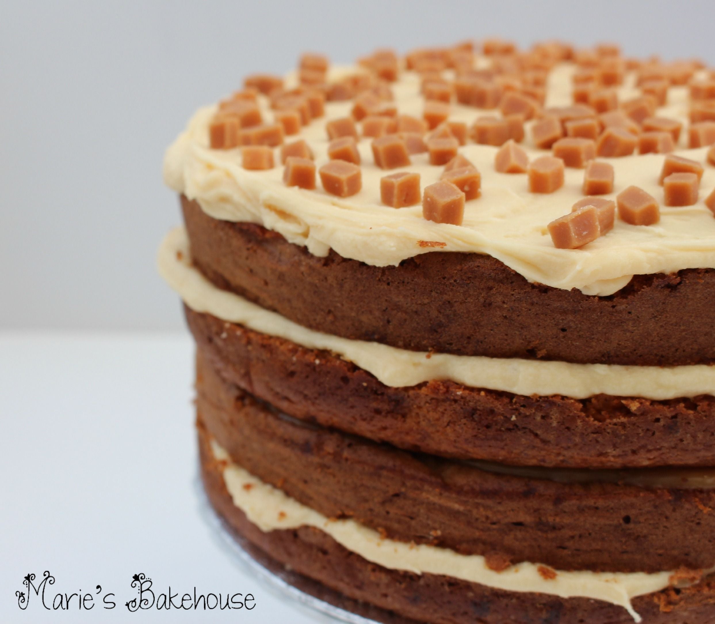 Big Toffee Cake 10" – Sutherlands Cakes